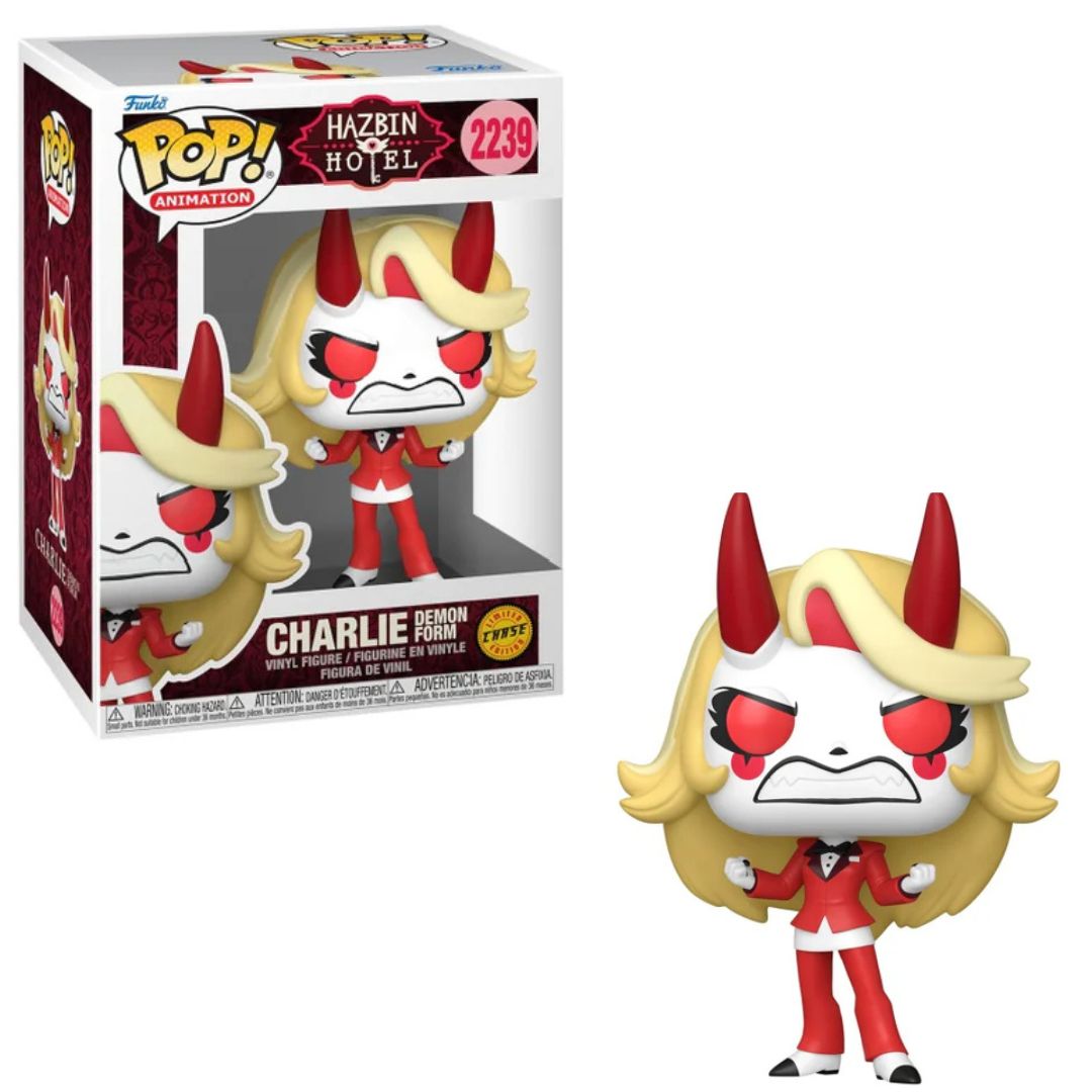 Funko Pop Hazbin Hotel Charlie Morningstar 2239 Demon Form Chase ...