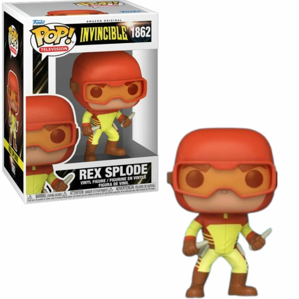 Funko Pop Invincible Rex Splode 1862 – GameShop360.it