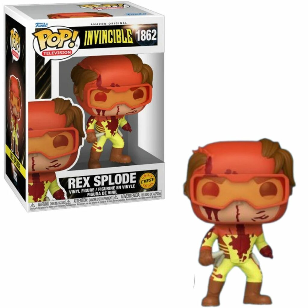 Funko Pop Invincible Rex Splode 1862 Chase Edition – GameShop360.it